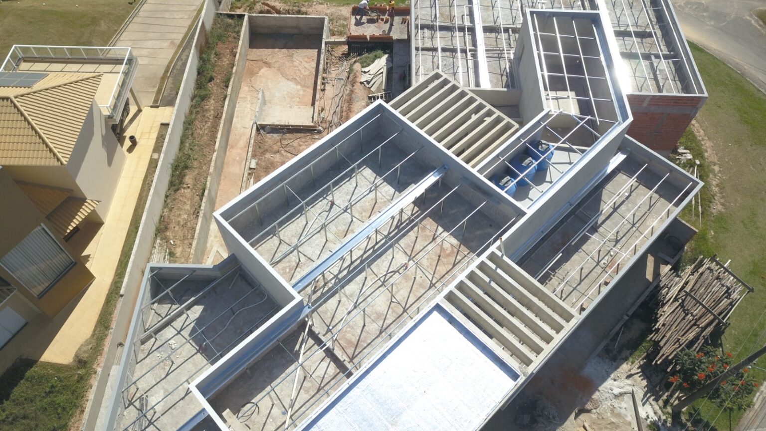 Como construir um telhado em Steel Frame - Torre Steel